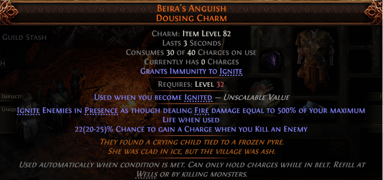 PoE 2 Beira's Anguish Dousing Charm: How to Get It and Why It's a Must-Have